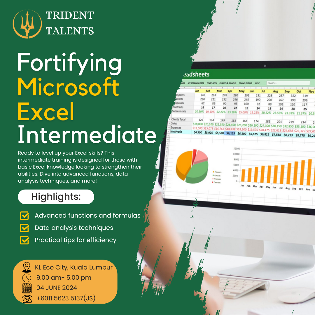 Fortifying Microsoft Excel (Intermediate) - Talentvis Academy
